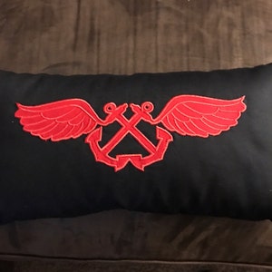 Handmade Navy Command at Sea Pin 16x16 Canvas | Etsy