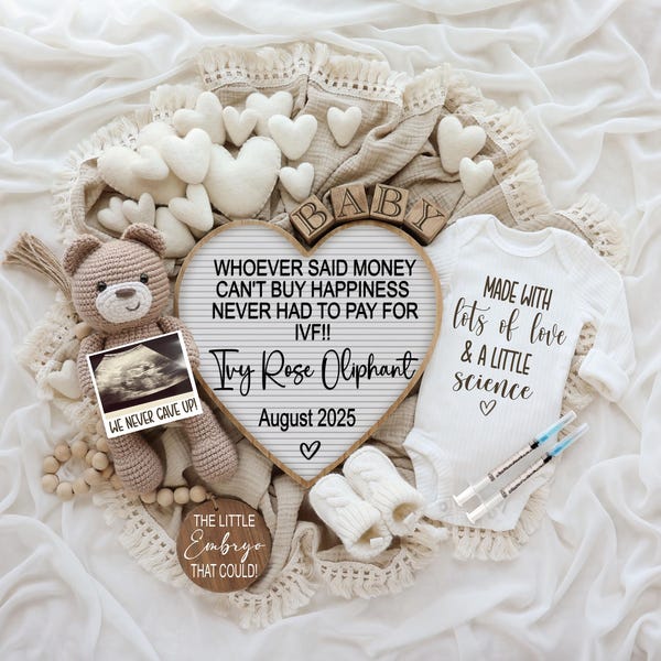 Neutral Fall Pregnancy Announcement Digital, Autumn Baby Announce ...