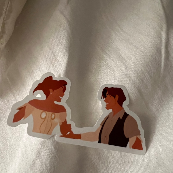 Anastasia & Dimitri Vinyl Sticker - Version 1 - Etsy
