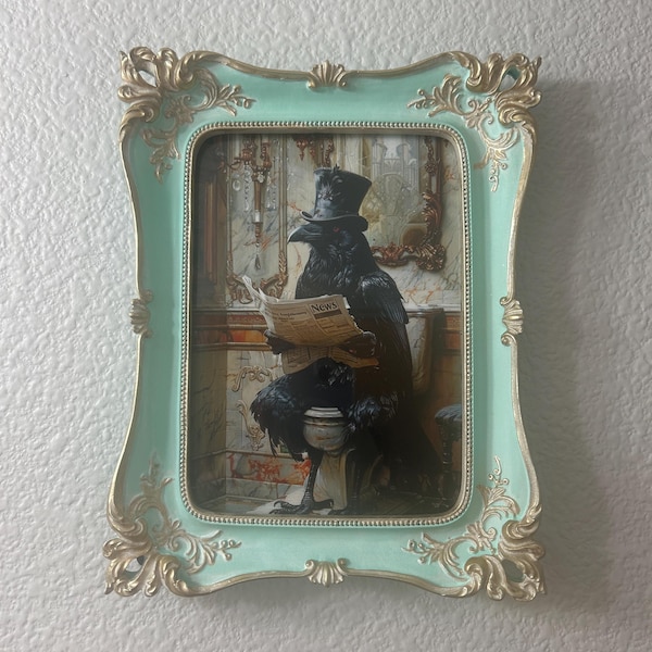 Celtic Goddess Brigid With Sacred Flames Art Print, Mystical Fire Deity ...