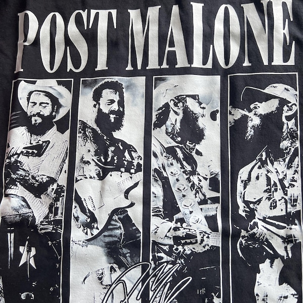 Comfort Colors Vintage Post Malone Shirt, Malone Rap Music Shirt, F1 ...
