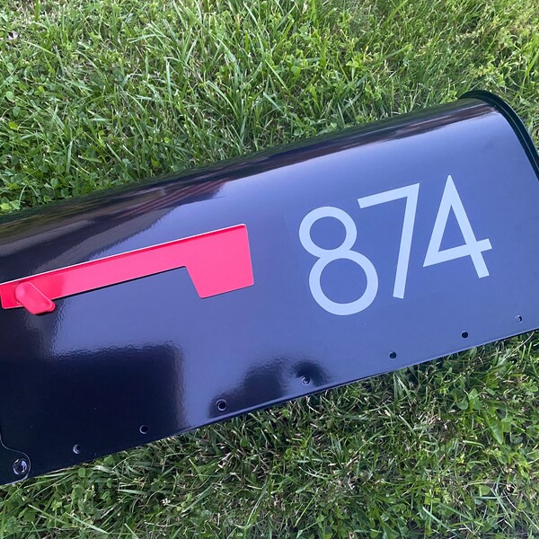 Reflective Mailbox Numbers, Reflective Mailbox Decals, Mailbox Decals ...