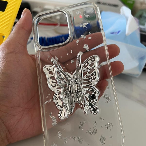 3D Water Ripple Resin Phone Case With Multiple Goldfish - Unique Lucky ...