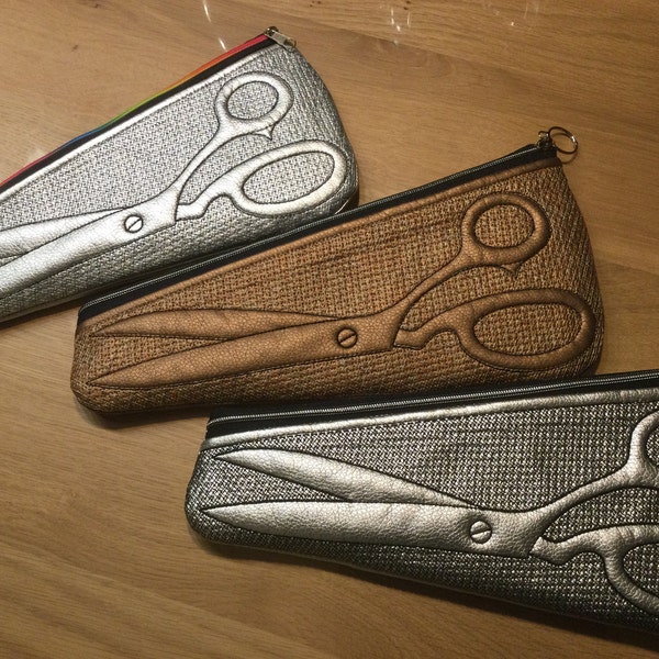 In the Hoop Scissor Case Machine Embroidery Design ITH Project for ...