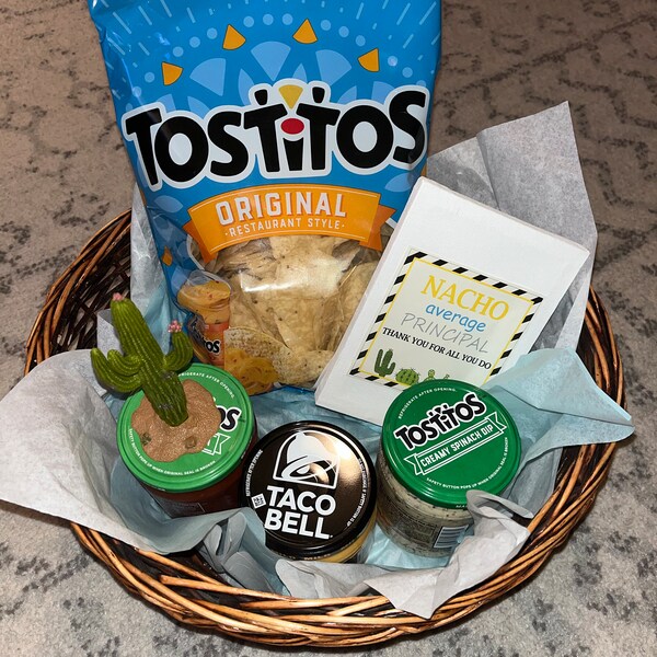 Nacho Average Principal / Vice Principal / Assistant Principal GIFT TAG ...