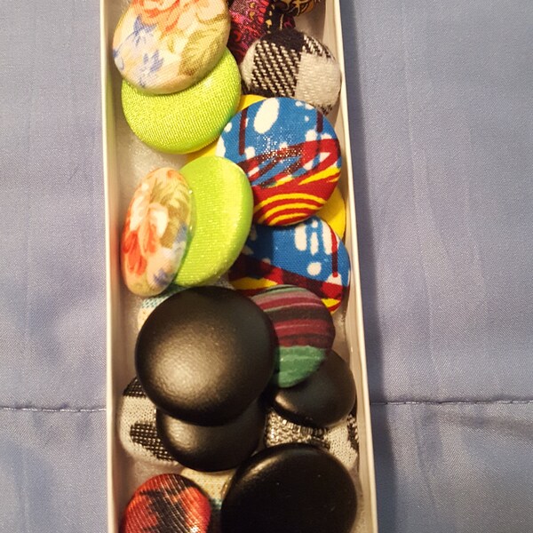 Trio Amd Duo Button Earrings - Etsy