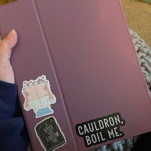 Clever as the Devil Sticker White Waterproof Sticker | Etsy