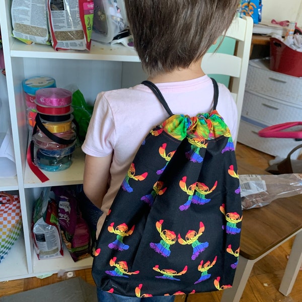 Lionel Drawstring Backpack PDF Sewing Pattern, Easy Backpack Pattern ...