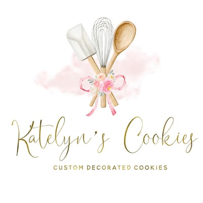 Premade Logo, Baking Logo, Bakers Logo, Whisk Logo, Home Baking Logo ...