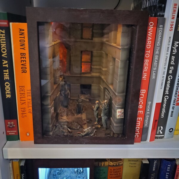 Book Nook Kit, Diorama, 'mirror Wall Kit' Diorama Book Nook (MR), Blank ...