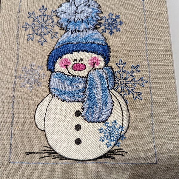 Snowman Embroidery Design, Snowman Designs for Embroidery Machines ...