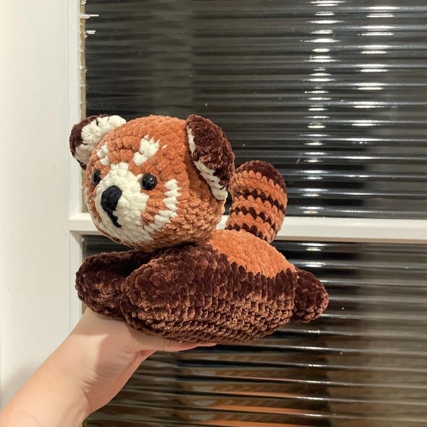 Crochet Pattern: Red Panda | PDF Pattern - Etsy