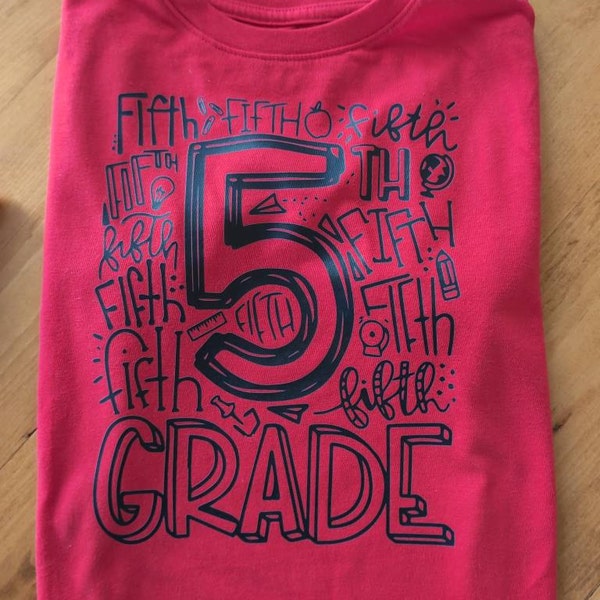 5th Grade Teacher Ready to Press, Fifth Grade DTF Transfers, Dtf 5th ...
