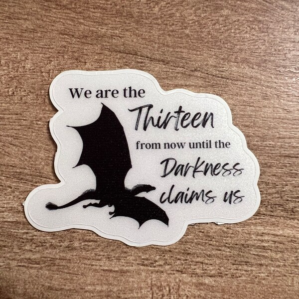Throne of Glass - the Thirteen Sticker - Officially Licensed - Etsy