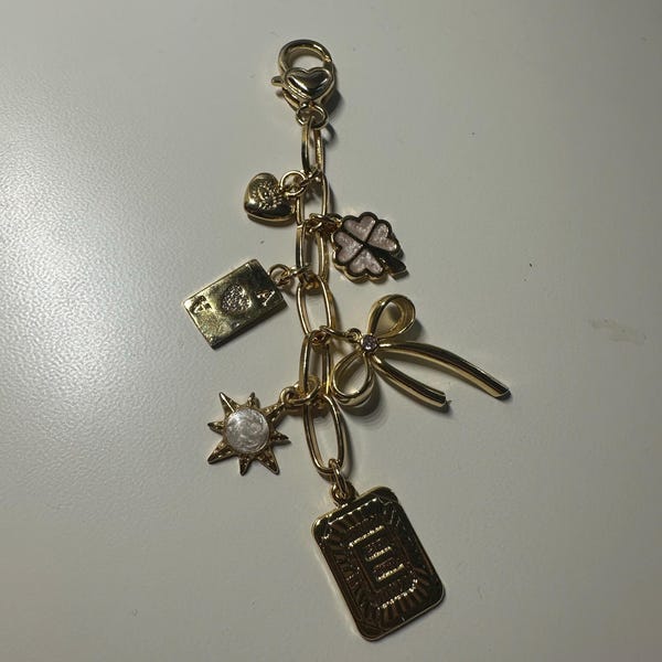 Build Your Own Bag Charm, Bag Charm Chain, Mother’s Day Gift, Charm for ...
