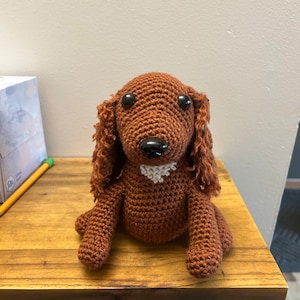 Staffordshire Bull Terrier Crochet Pattern. Staffie Crochet Pattern ...