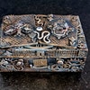 Exclusive Steampunk Money Gift Box, Bank Note Box, Wooden Gift Box ...