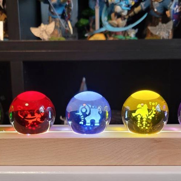 The Legend of Zelda Breath of the Wild Four Heroes Skill Ball Crystal ...
