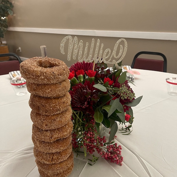 Custom Centerpiece Stick, Personalized Centerpiece, Custom Stick, Party ...