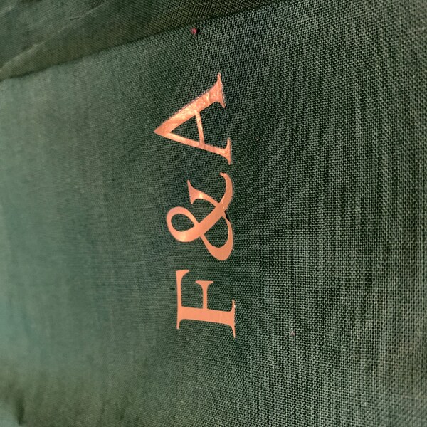 Personalised Iron on Name Initials Decal DIY HTV - Customised Kids ...