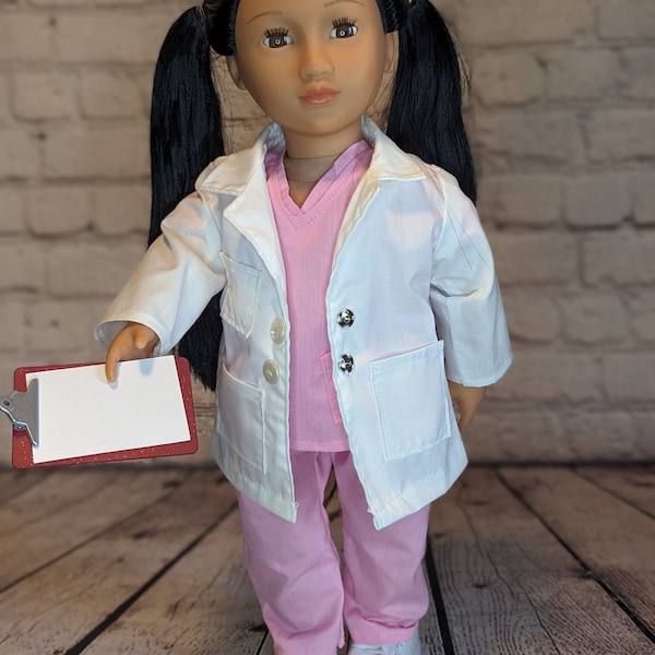 Doctor's Lab Coat | Medical Laboratory Jacket | PDF Sewing Pattern for ...