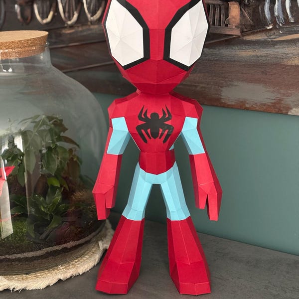 Funko Pop Super Hero Papercraft, PDF, SVG, A4 Sheet - Etsy UK