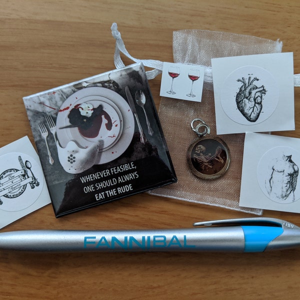 HANNIBAL | Norman Chapel Skeleton Charm | Hannibal TV Fandom Charm ...