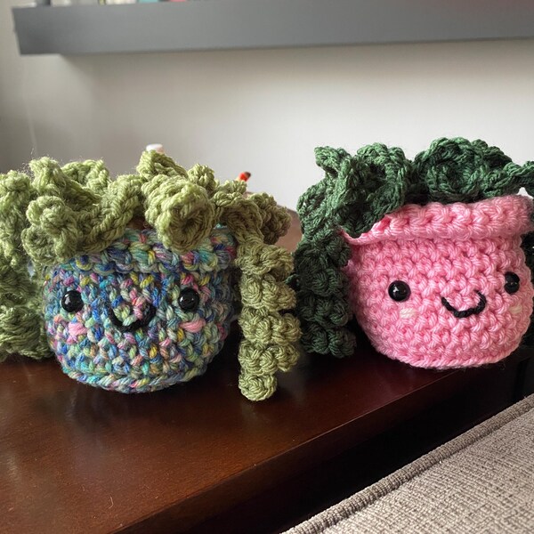 Mini Potted Plant Friends PDF Crochet Pattern (crochet Plants ...