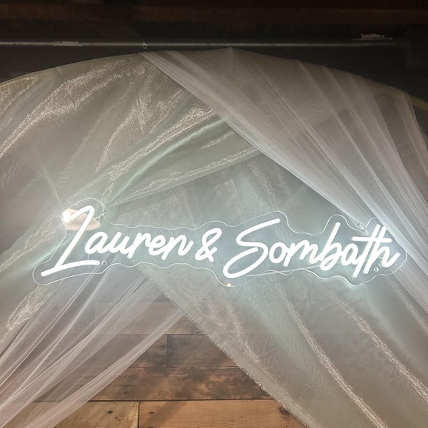 Custom Name Neon Sign, LED Neon Lights, Light up Signs, Personalized ...
