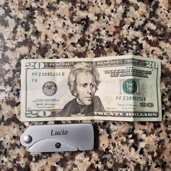 Personalized Gerber EAB Utility Pocket Knife Box Cutter - Custom Made ...