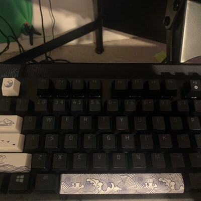 Cute Uwu Rose Gold Metal Artisan Keycap Custom Mechanical Keyboard Cute ...