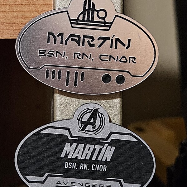 Custom Engraved Car Name Emblem Badge Black With Gray Customized Text ...