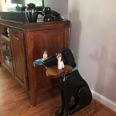 Labrador Dog Table, Handmade, Solid Wood, 28 Inches Tall - Etsy