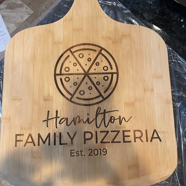 Personalized Pizza Stone and Pizza Cutter, Pizza Father's Day Gift ...