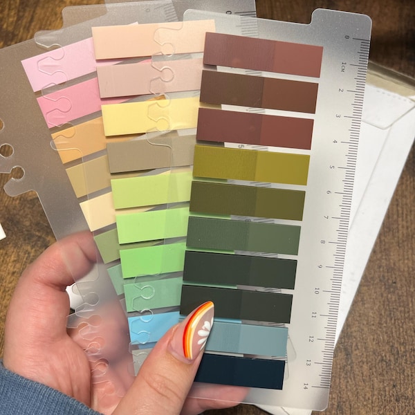 Transparent Sticky Annotation Tabs for Annotating Book Variety Color ...