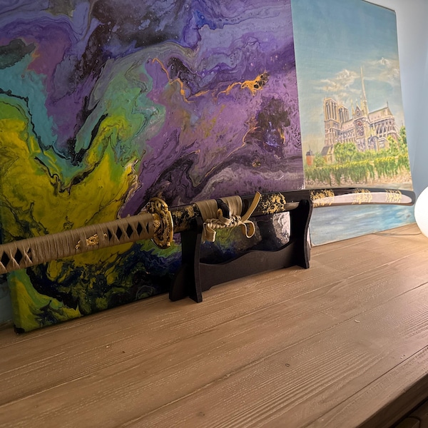 Hand-crafted Pink Katana - Original Design Fantasy Style Sword for ...