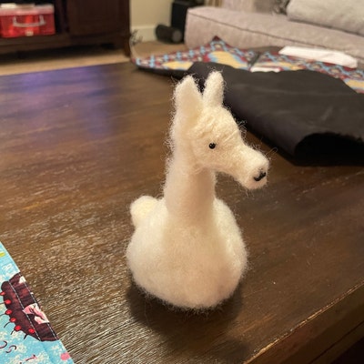 Llama Felting Kit Needle Felting Kit DIY Kit Craft Kit Felting Supplies ...