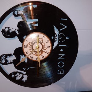 Vinyl Record Clock 56 Chevy Clock for Wall Vinyl for Wall Classic Cars ...