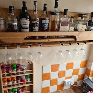 Floating Home Bar, Drinks Shelf, Gin Rack, Cocktail Display Cabinet ...