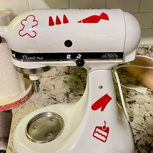 Create Your Own Custom Decal, Personalized Kitchen Mixer Decal, Sticker ...