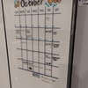 Weekly Calendar Vinyl Decal for Dry Erase Board or Frame 16 X 20, DIY ...