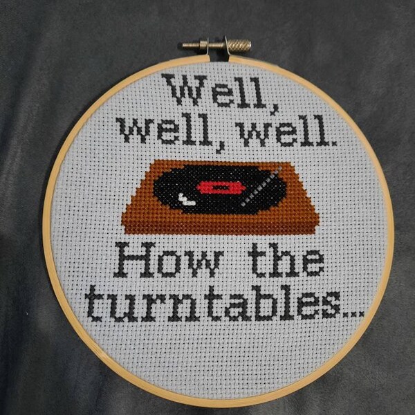 PATTERN*** the Office Cross Stitch Pattern, Well Well Well How the ...