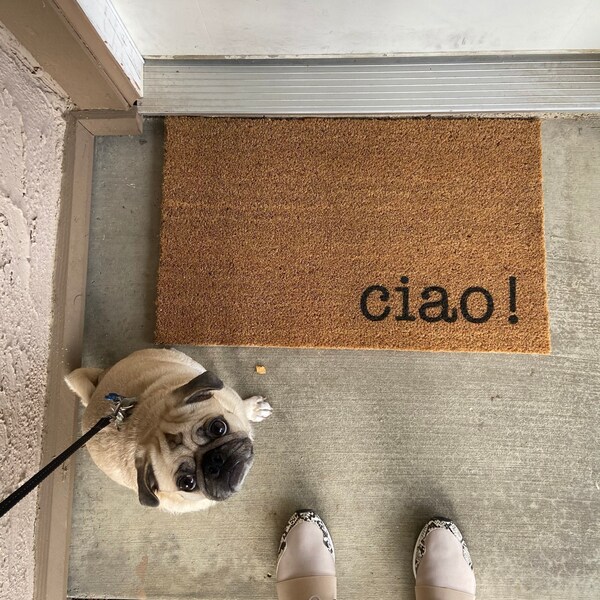Ciao Doormat, Ciao Door Mat, Ciao Welcome Mat, Doormat, Door Mat ...