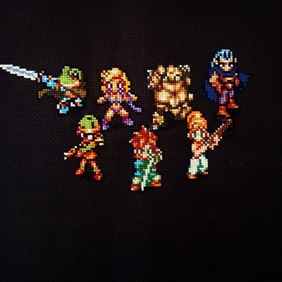 Chrono Trigger Party Cross Stitch Pattern - Etsy