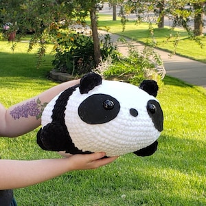 Giant Panda Crochet Pattern - Etsy