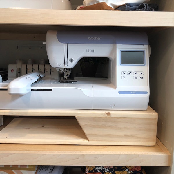 Embroidery / Sewing Machine Riser 22, 24 & 30 Long X 7, 9, 12 or 14 ...