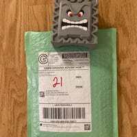 Super Mario Thwomp Can Crusher Topper - Etsy Canada