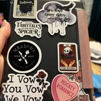 ACOTAR Inner Circle Sticker Feyre & Rhysand Licensed Sarah J Maas A ...