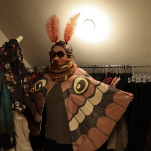 Moth Wings Cloak Pattern PDF Digital Download for Cosplay, Ren Faire ...