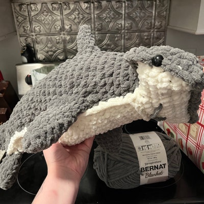PATTERN: Plush Hector the Hammerhead Shark Pattern Amigurumi Hammerhead ...
